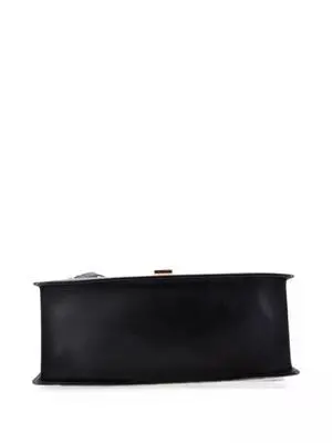 Gucci Sylvie Top Handle Bag Leather Medium Satchel