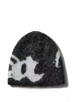 ROA Vortex Logo-intarsia Beanie Hat
