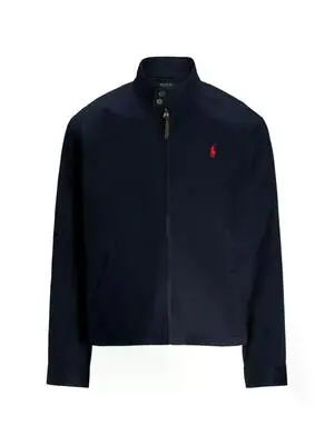 Polo Ralph Lauren Logo-embroidered Zip-up Jacket - Blue