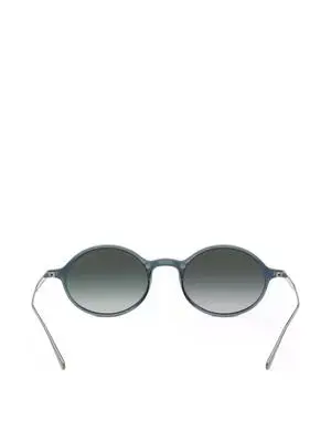 Giorgio Armani Oval-frame Sunglasses
