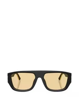 SCUDERIA FERRARI Racing Shield Rectangle-frame Sunglasses - Black