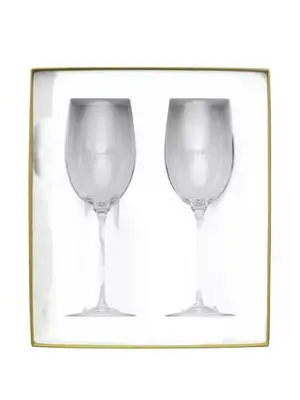 Christofle Perles Wine Glasses