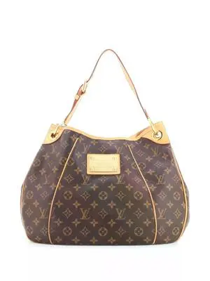 LOUIS VUITTON Galliera Handbag Monogram Canvas Pm Hobo Bag - Brown