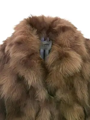 SWORD 6644 Faux-fur Coat