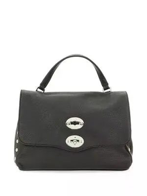 ZANELLATO Postina Leather Shoulder Bag - Black