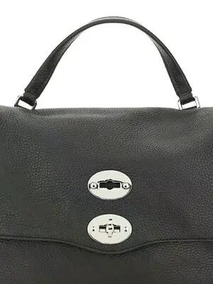 ZANELLATO Postina Leather Shoulder Bag - Black