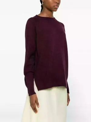 BASE MILANO Raglan-sleeve Wool Sweater