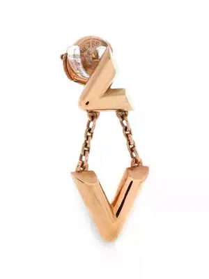 LOUIS VUITTON Volt Upside Down 18k Rose Gold Earrings