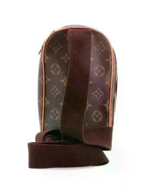 LOUIS VUITTON Pochette Gange Monogram Canvas Belt Bag