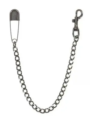 KAMIYA Kmy Safety-pin Wallet Chain - Silver