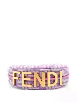 Fendi Fendigraphy Bag Zucca Canvas Mini Hobo Bag