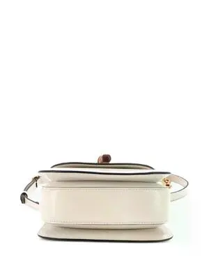 Gucci Bamboo 1947 Top Handle Bag Leather Mini Shoulder Bag - Neutrals