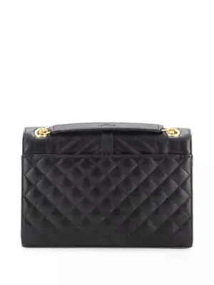 Saint Laurent Classic Monogram Envelope Satchel Mixed Matelasse Leather Medium Shoulder Bag