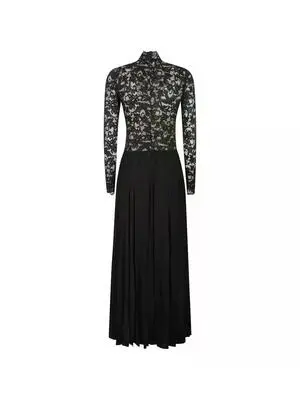 Zimmermann Lace Jersey Maxi Dress - Black