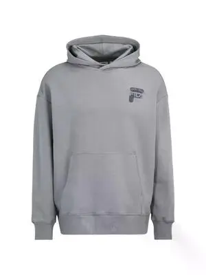 FILA Logo-print Hoodie - Grey