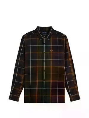 Fred Perry Check-pattern Shirt - Brown