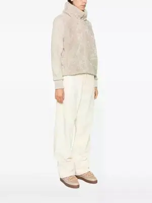 BOMBOOGIE Panelled Jacket - Neutrals