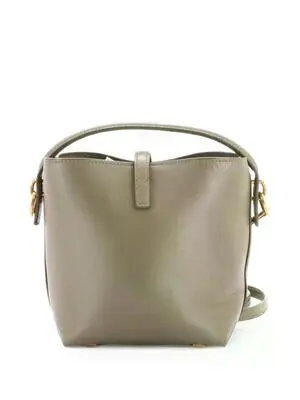 Saint Laurent Le 37 Leather Mini Bucket Bag