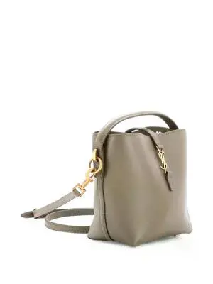 Saint Laurent Le 37 Leather Mini Bucket Bag