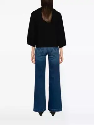 TWINSET Raglan-sleeve Sweater - Black