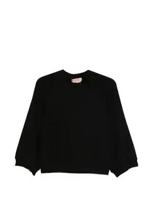 TWINSET Raglan-sleeve Sweater - Black
