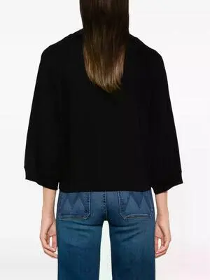 TWINSET Raglan-sleeve Sweater - Black