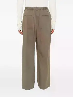 AMOMENTO Pleated Wide-leg Trousers