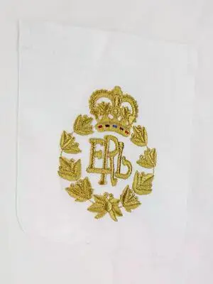 ERL Embroidered Crest Shirt