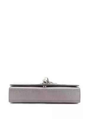 Saint Laurent Classic Monogram Tassel Crocodile Embossed Leather Medium Crossbody Bag