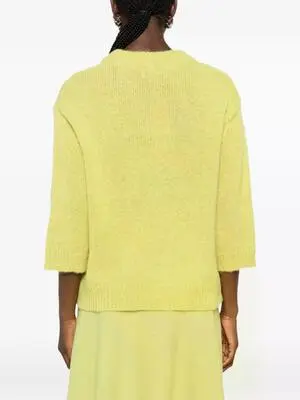 NIU Ribbed-trim Sweater
