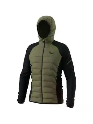 DYNAFIT Quilted Hooded Jacket - Green