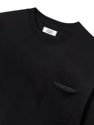 STUDIO TOMBOY Embroidered-detail Pocket T-shirt