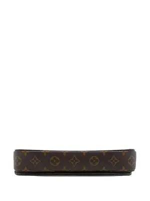 LOUIS VUITTON 2000-2026 Monogram Reverse Pochette Metis Satchel - Brown