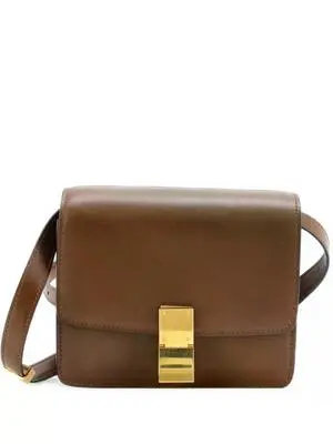 Celine Classic Box Bag Smooth Leather Small Crossbody Bag - Brown