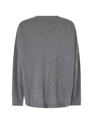 ALYSI Argyle-pattern Wool Sweater