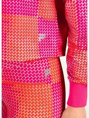 FILA Abstract-print Drawstring Hoodie