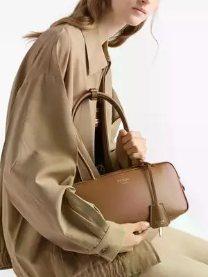 Prada Medium Leather Top-handle Bag