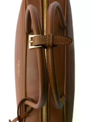 Prada Medium Leather Top-handle Bag