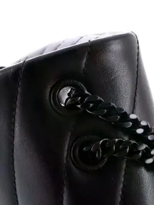 Saint Laurent Loulou Matelasse Chevron Leather Small Shoulder Bag