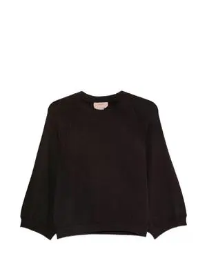 TWINSET Raglan-sleeve Sweater - Brown