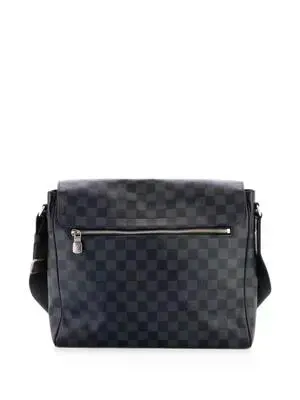 LOUIS VUITTON District Nm Messenger Bag Damier Graphite Mm Crossbody Bag - Black