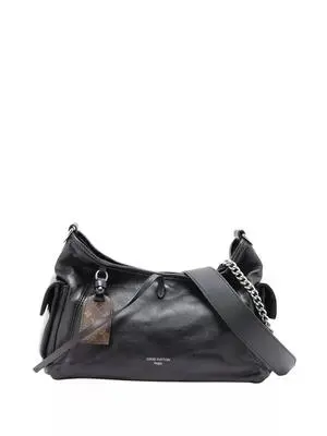 LOUIS VUITTON 2021-2026 Lambskin Carryall Cargo Vibe Pm Satchel - Black