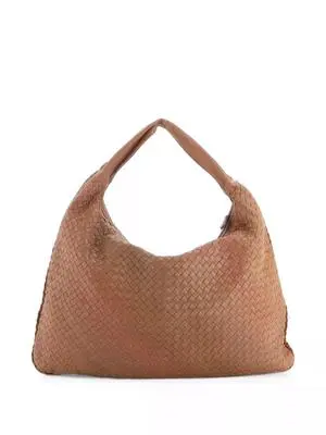 Bottega Veneta Veneta Intrecciato Nappa Maxi Hobo Bag - Brown