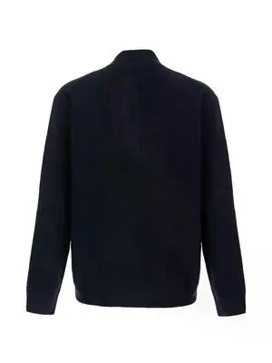 Nn07 Quarter-zip Ribbed Sweater
