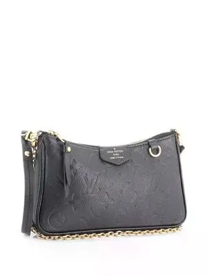 LOUIS VUITTON Easy Pouch On Strap Monogram Empreinte Leather Shoulder Bag