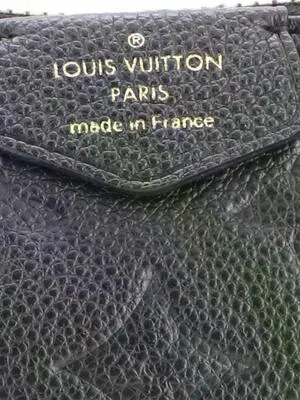 LOUIS VUITTON Easy Pouch On Strap Monogram Empreinte Leather Shoulder Bag