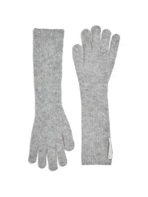 SAMSOE SAMSOE Sarue Fine-knit Long Gloves