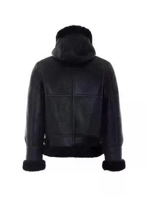 SCHOTT To Hood Buckle-detail Jacket
