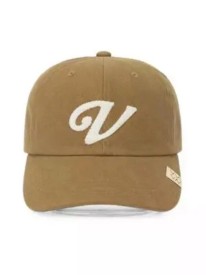 Visvim Logo-patch Cotton Cap - Neutrals