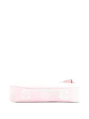 LOUIS VUITTON Pochette Accessoires Limited Edition Escale Monogram Giant Mini Clutch Bag